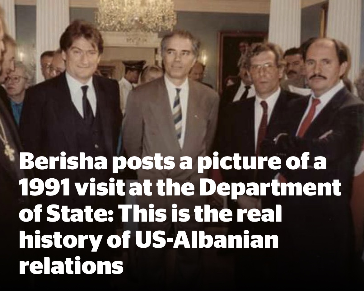 Berisha : This is the real history of US-Albanian relations – AL in Sweden.